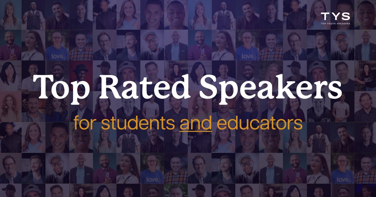 Top Guest Speakers For Schools High, Elementary, Staff PD